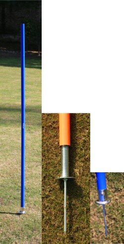 Vixenindia.com: Agility & Training Equipments - Slalom Poles - Classic